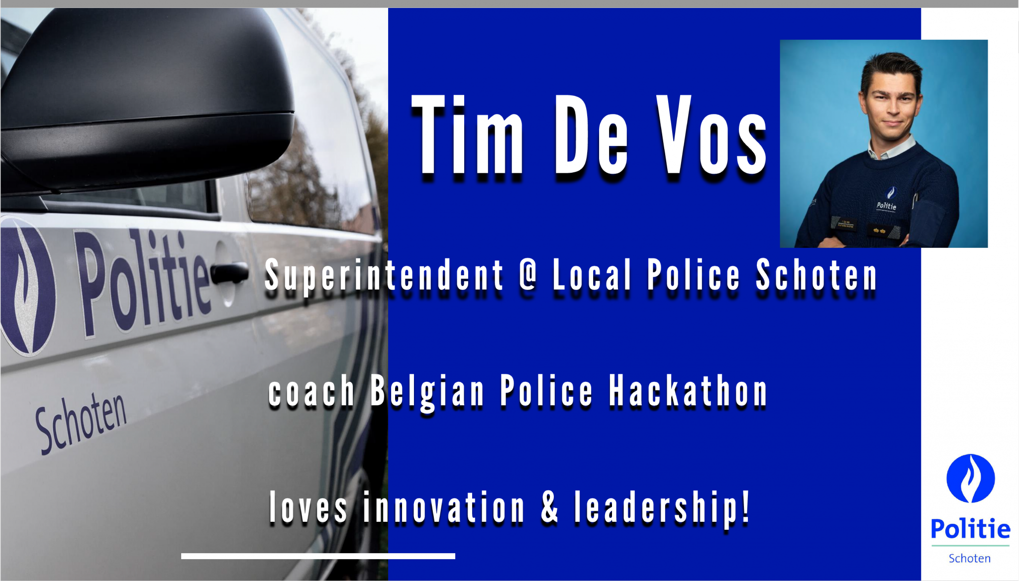 Wednesday Webinar: Hear how in 72 hrs Belgian Police created a PowerApp ...